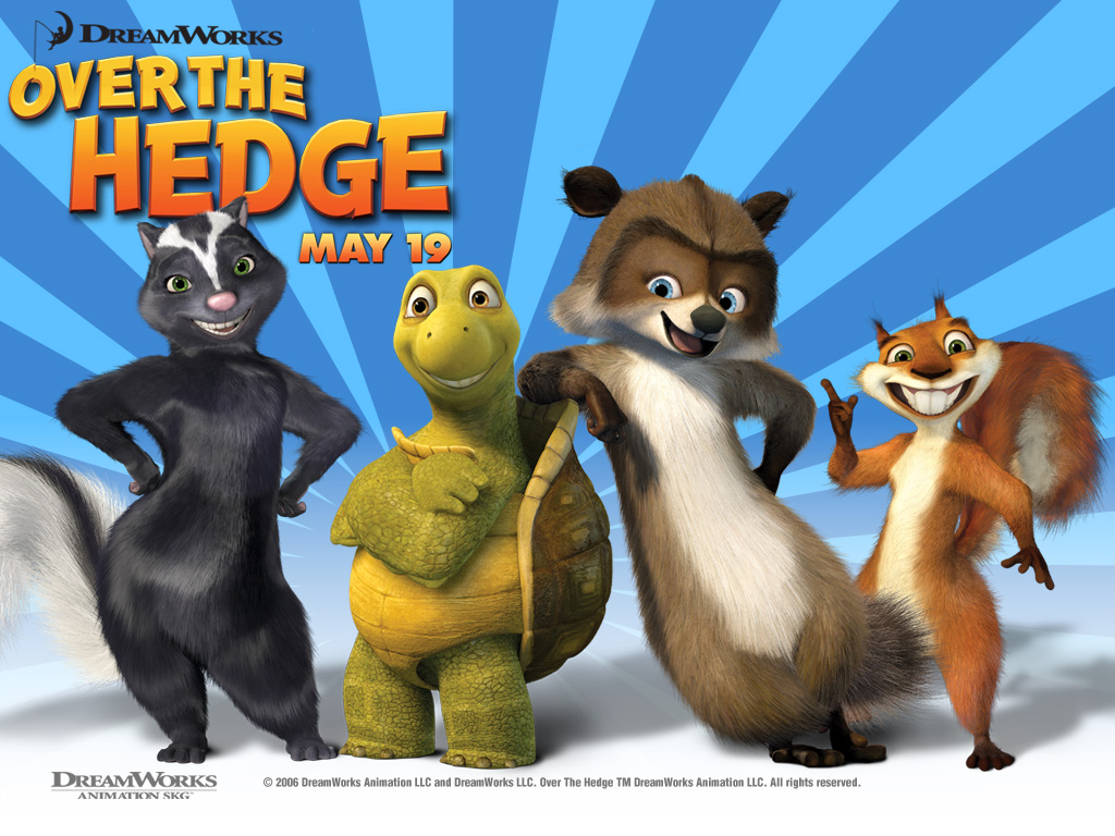 Dreamworks 4 Over The Hedge